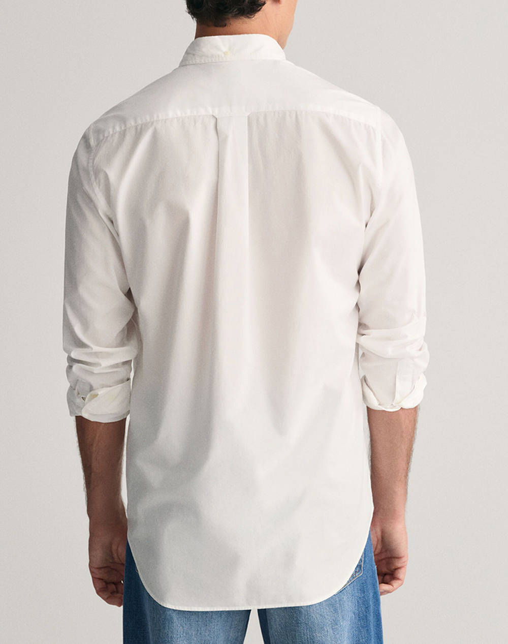 GANT ΠΟΥΚΑΜΙΣΟ ΜΜ REG POPLIN SHIRT - White | Politikos-shop.gr