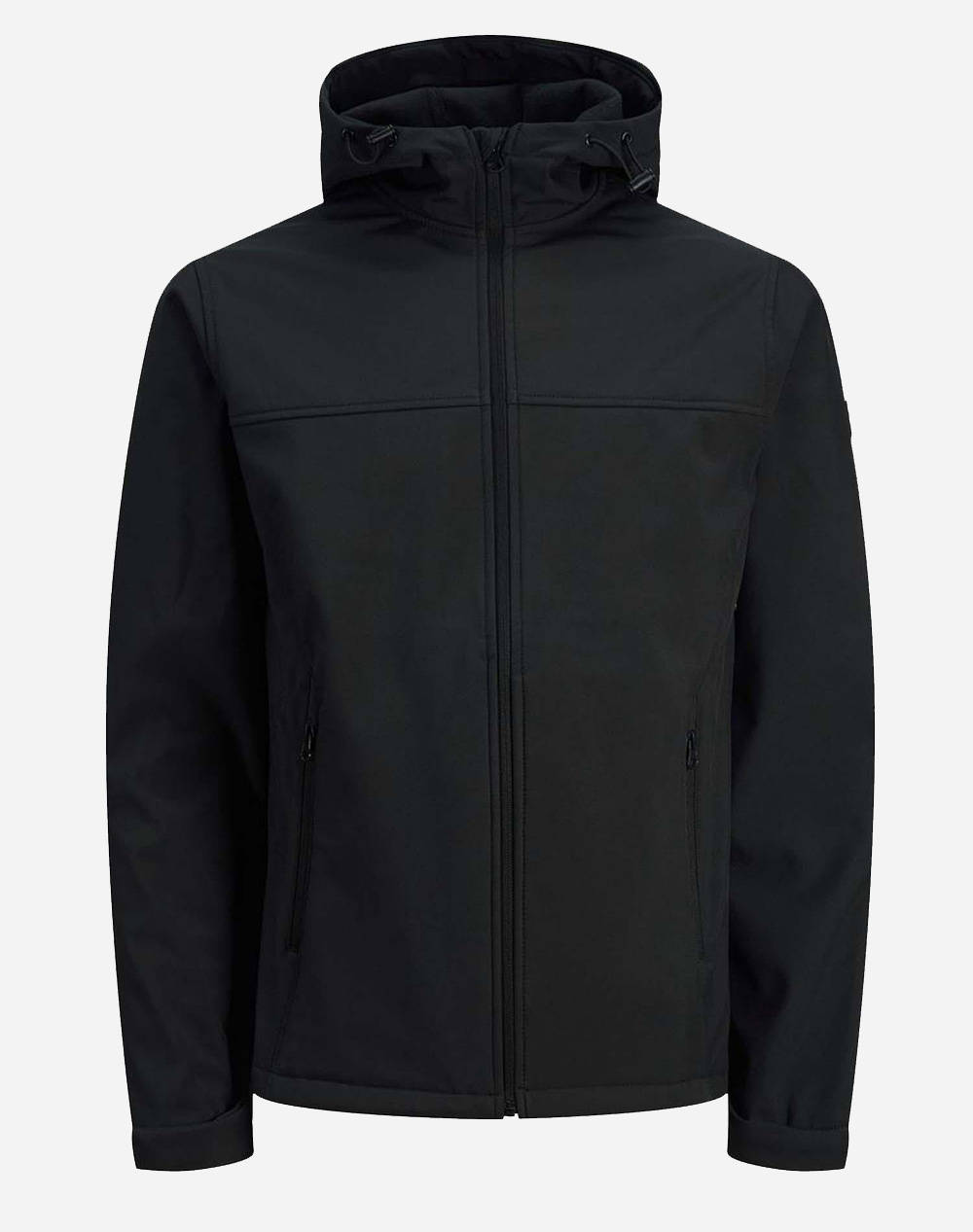 JACK&JONES ΜΠΟΥΦΑΝ JJEMARVIN HOOD SOFTSHELL NOOS - Black | Politikos ...