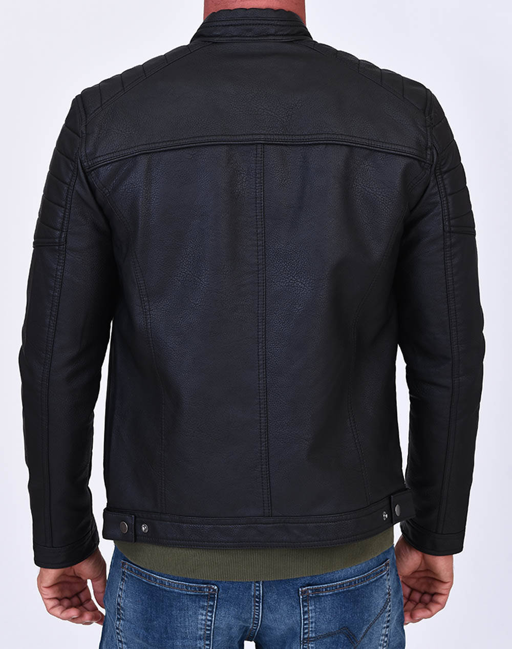 JACK JONES ΜΠΟΥΦΑΝ JACKET JCOROCKY - Black | Politikos-shop.gr