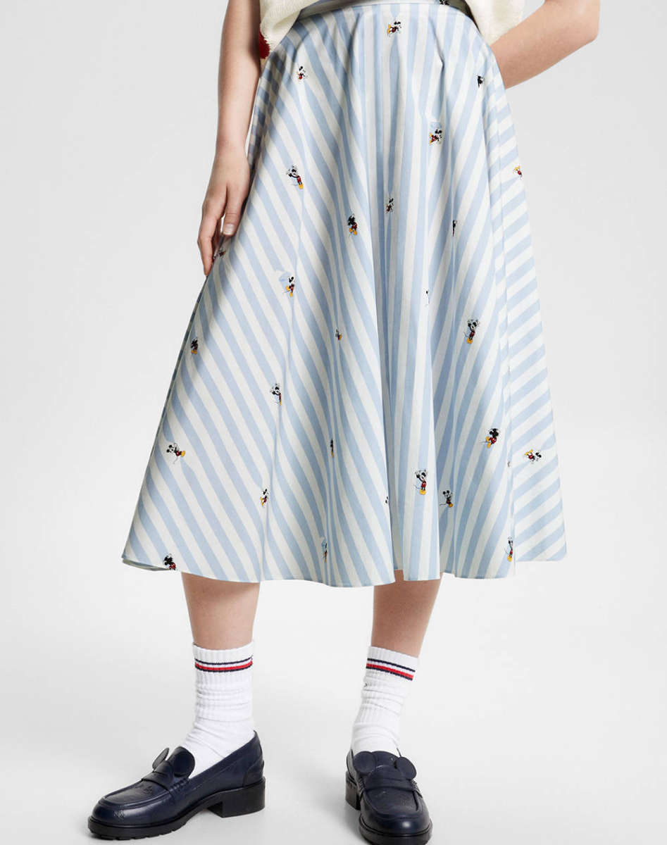 TOMMY HILFIGER TH x DISNEY STRIPE SHIRT SKIRT - LightBlue | Politikos ...