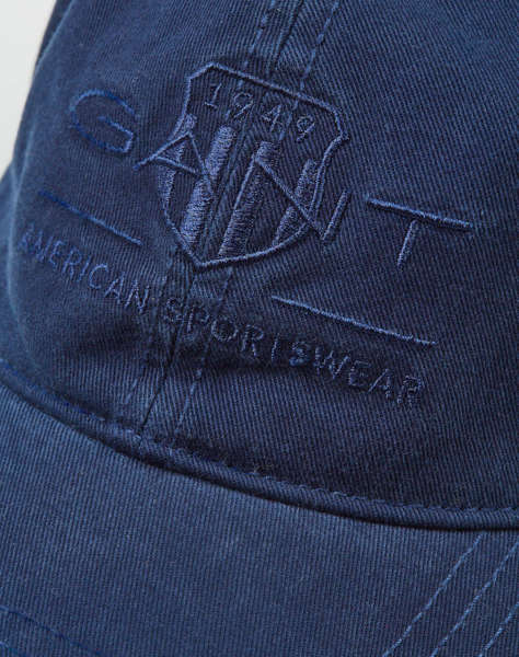 GANT ΚΑΠΕΛΟ TONAL ARCHIVE SHIELD CAP - NavyBlue | Politikos-shop.gr